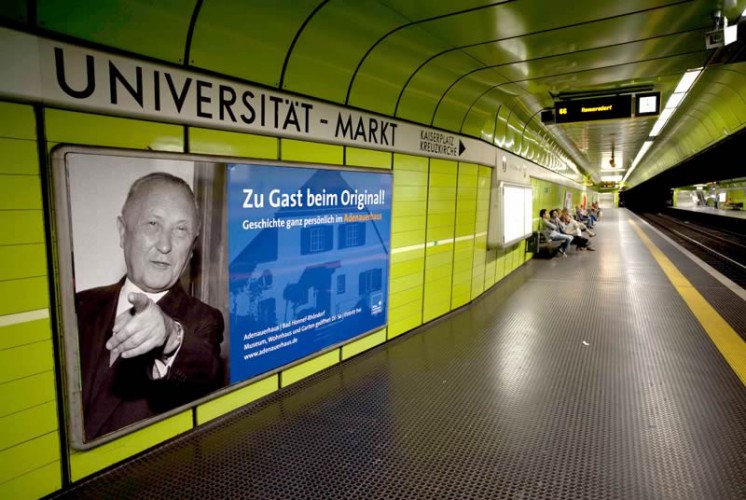 03. Werbung U-Bahn Bonn › Schiffmann Aussenwerbung